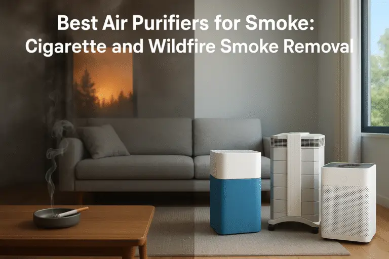 Best Air Purifiers for Smoke: Cigarette and Wildfire Smoke Removal