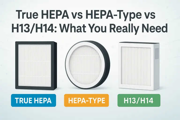 True HEPA vs HEPA-Type vs H13/H14: What You Really Need